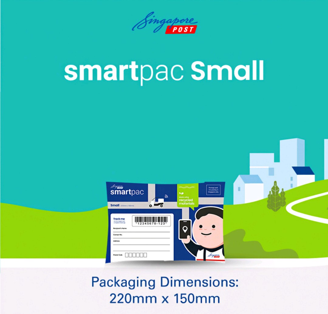 SINGPOST SMARTPAC SMALL - INSTOCKS, Hobbies & Toys, Memorabilia ...