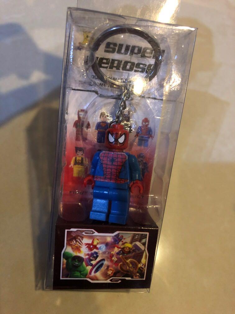 Spider-Man lego keychain, Hobbies & Toys, Memorabilia & Collectibles ...