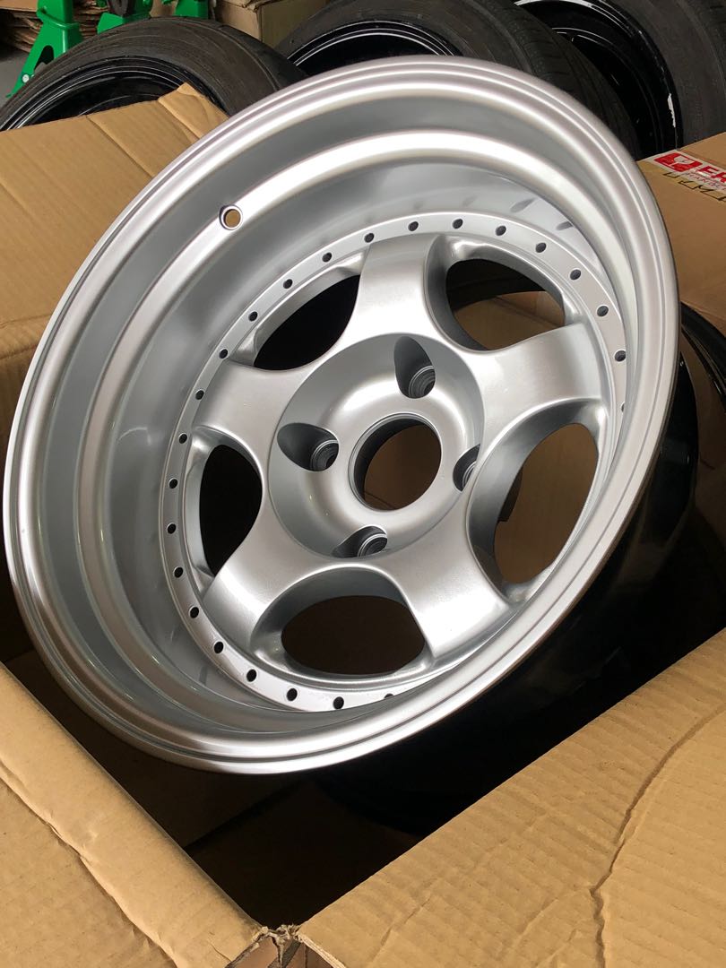 Sport Rim Work S1 15x9JJ PCD114, Auto Accessories on Carousell