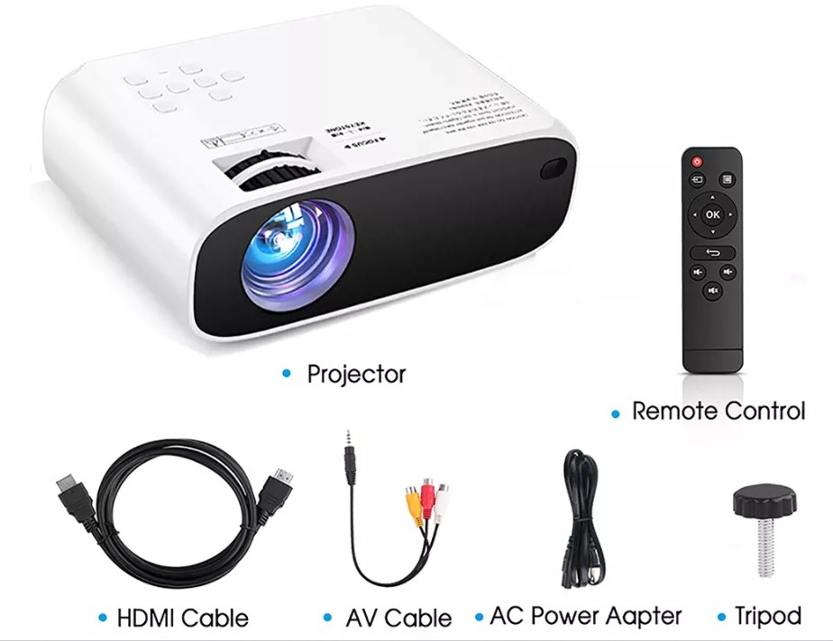STANSIO Y8 Mini Projector, TV & Home Appliances, TV & Entertainment ...