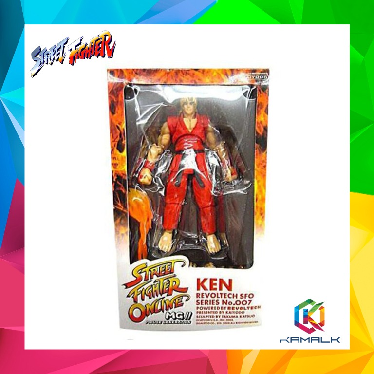 Street Fighter Online Ken Revoltech, Hobbies & Toys, Toys & Games on ...