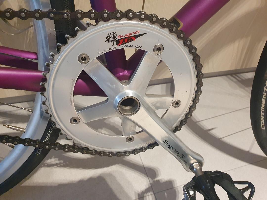 Sugino zen 49t chainring, Sports Equipment, Bicycles & Parts, Bicycles ...