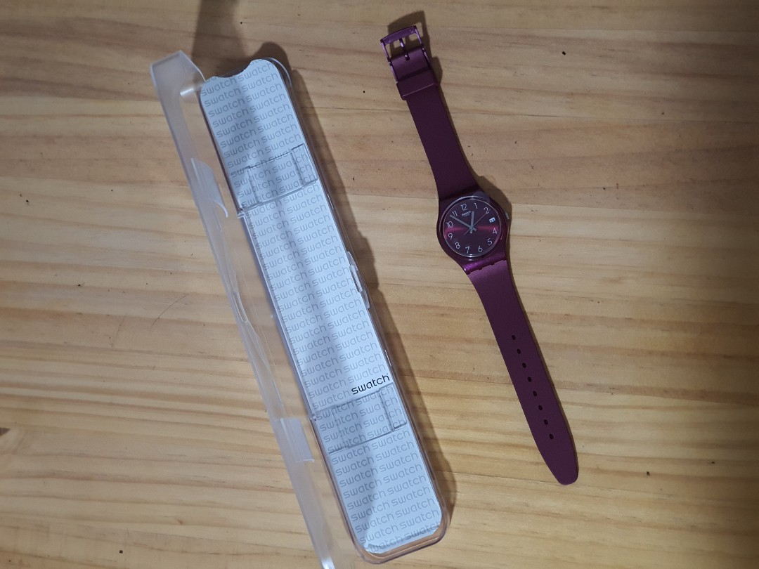 Swatch GR405 REDBAYA, Luxury, Watches on Carousell