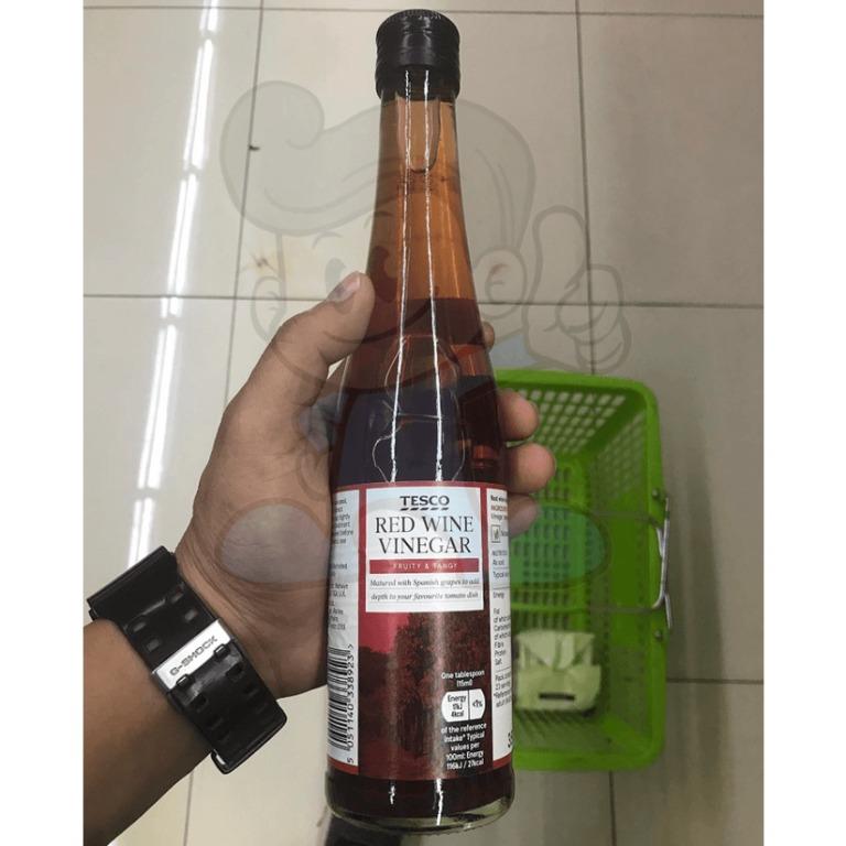 Tesco Red Wine Vinegar (2 x 350ml), Food & Drinks, Other Food & Drinks ...