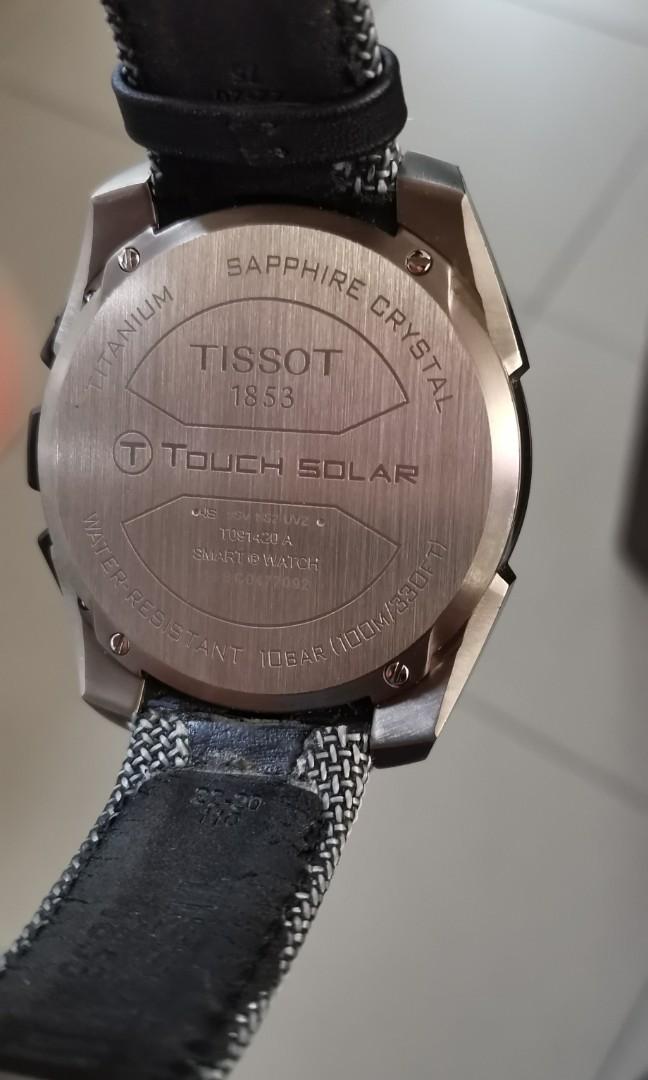 Tissot t touch solar titanium, Men's Fashion, Watches & Accessories ...