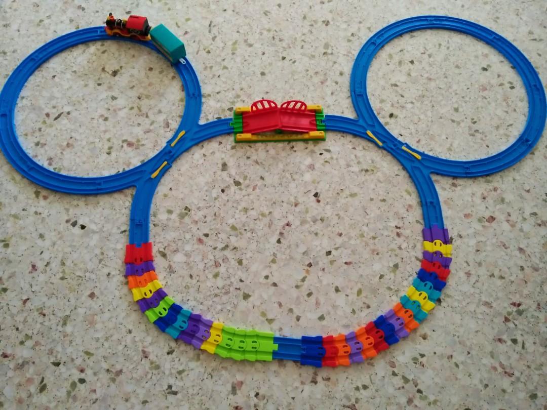 Tomy Mickey Mouse Train Track, Hobbies & Toys, Toys & Games on Carousell