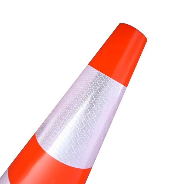 Traffic Safety Cone Pole 28 Inch Construction Cones Red Orange Traffic ...