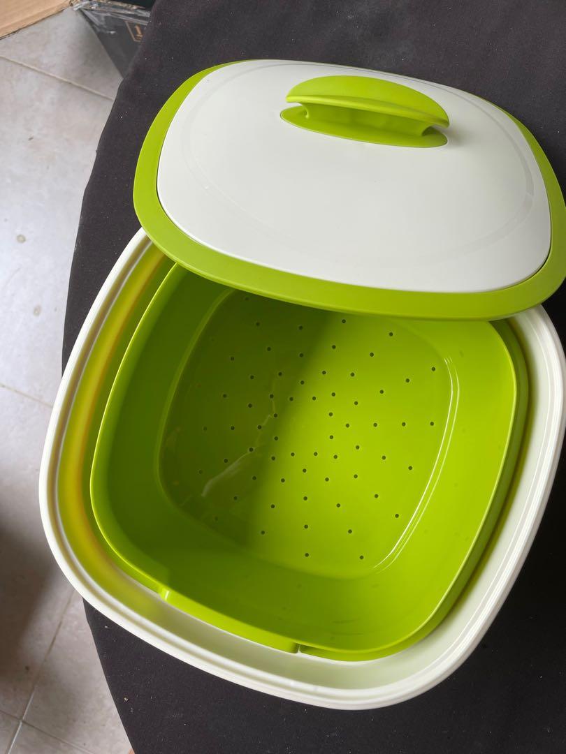 Tupperware Insulated Multi server 3L with Colander, Furniture & Home ...