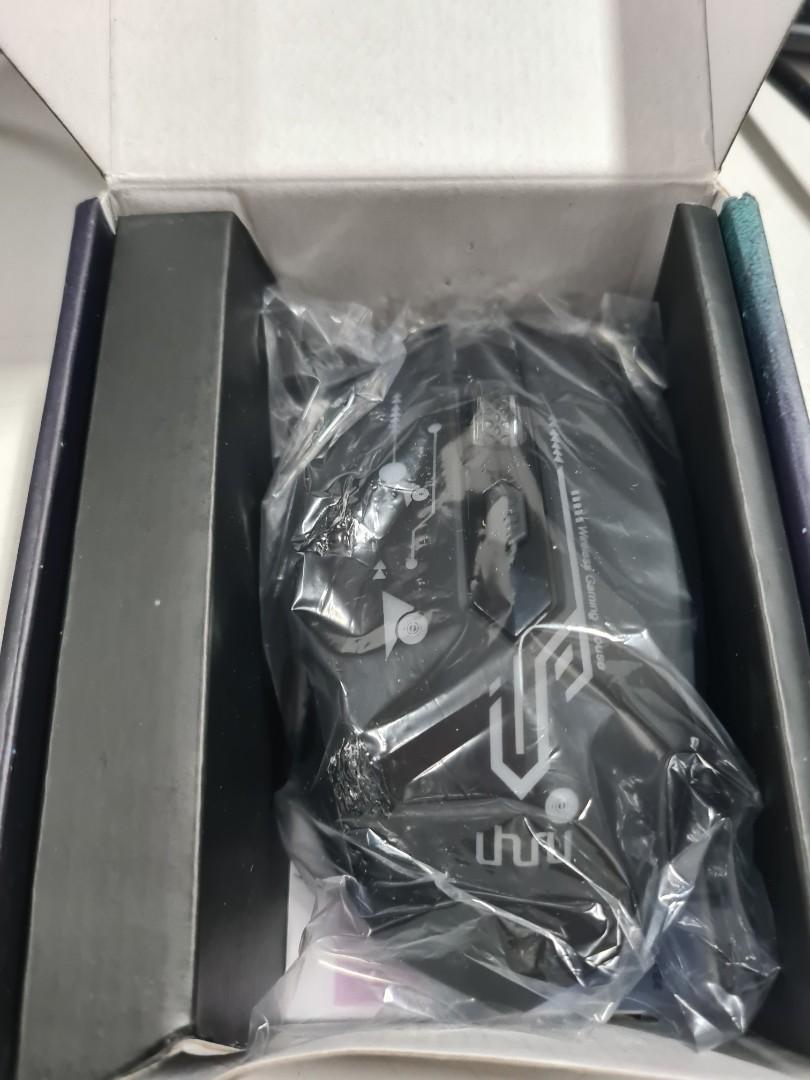 UHURU WM-02Z Wireless Gaming Mouse, 2.4G Wireless Rechargeable Mouse ...