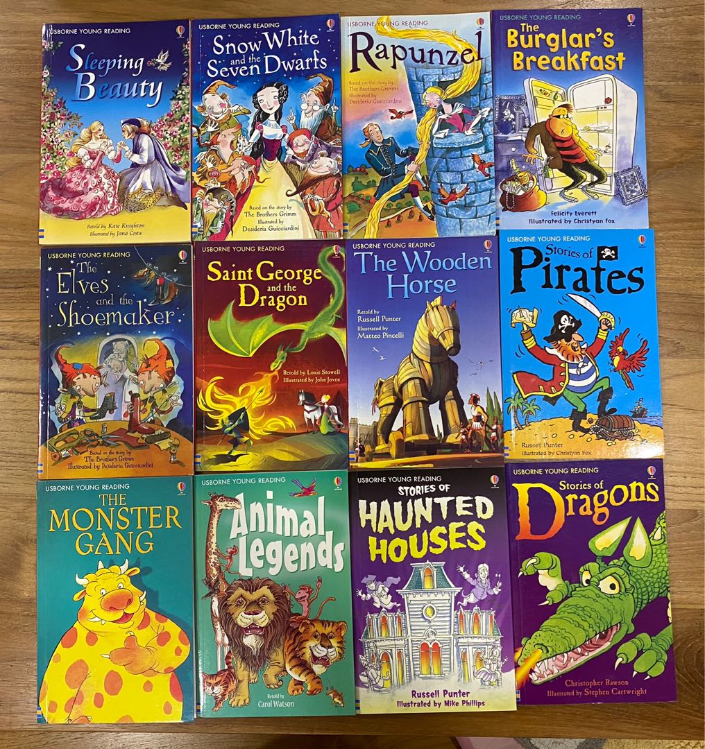 Usborne Young Readers (Set of 12 Books), Hobbies & Toys, Books ...