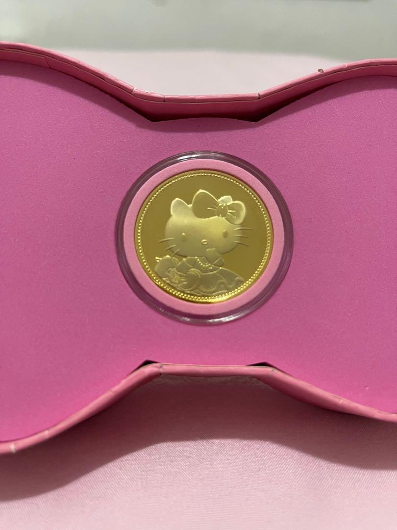 USS Hello Kitty 24k Gold Coin, Hobbies & Toys, Toys & Games on Carousell