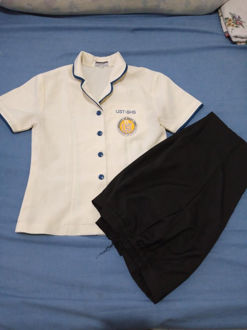 UST SHS Uniform, Women's Fashion, Dresses & Sets, Sets or Coordinates ...