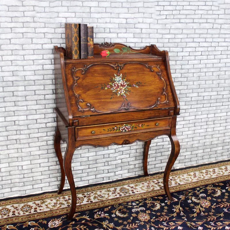 Vintage Colonial Study Table, Furniture & Home Living, Furniture ...