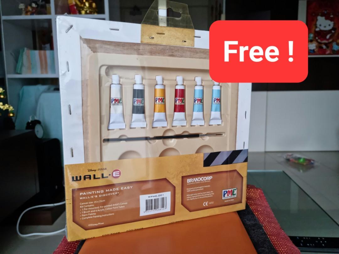 Wall E (Cube N Stack), M-O (Clean N Go) - Still Sealed, FREE canvas art ...