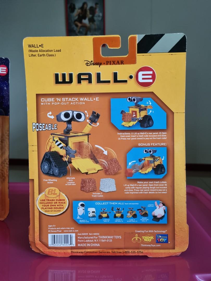 Wall E (Cube N Stack), M-O (Clean N Go) - Still Sealed, FREE canvas art ...