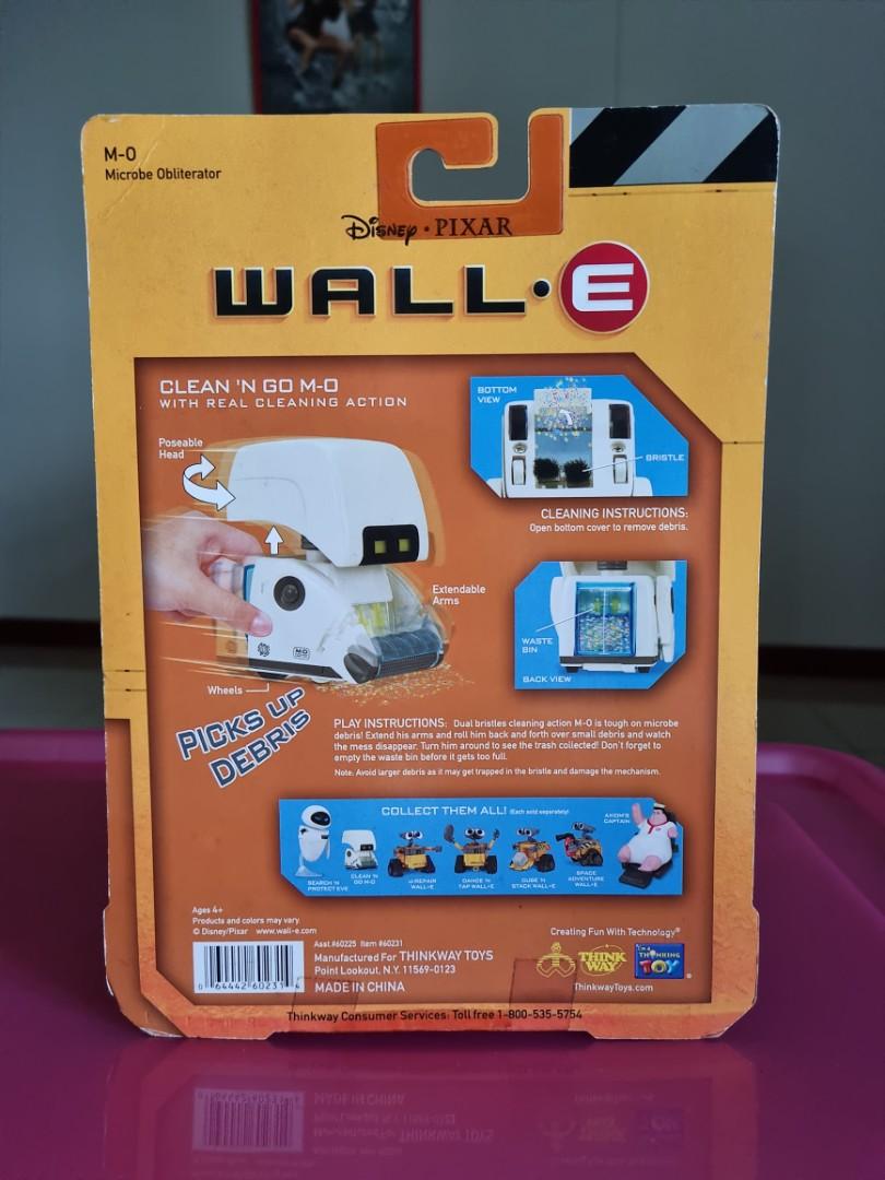 Wall E (Cube N Stack), M-O (Clean N Go) - Still Sealed, FREE canvas art ...