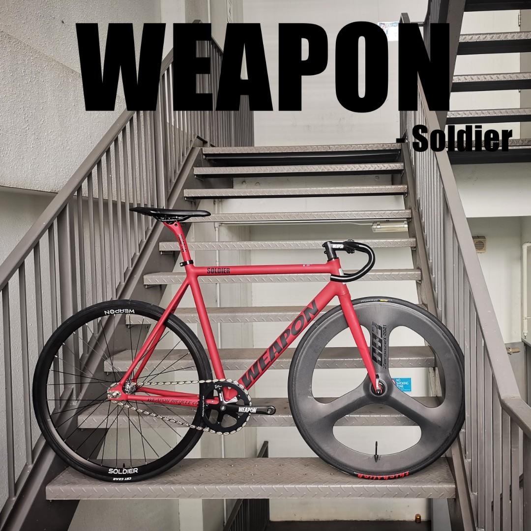WEAPON fixie bike / fixed gear bike / single speed bike - Soldier ...