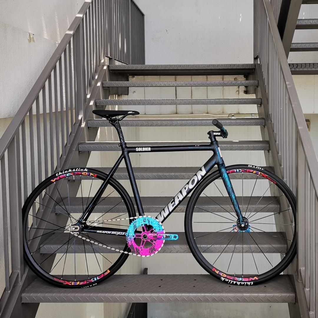 WEAPON fixie bike / fixed gear bike / single speed bike - Soldier ...