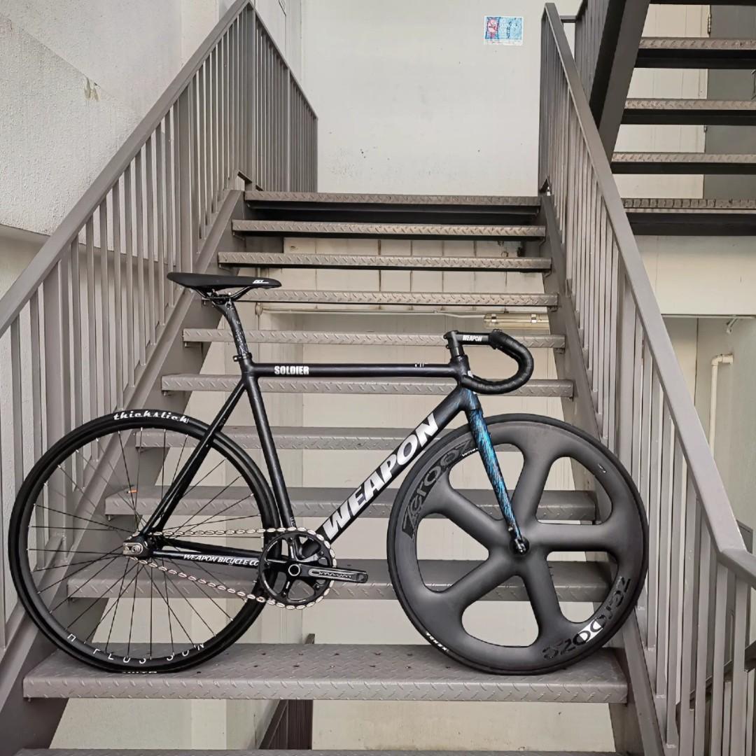 WEAPON fixie bike / fixed gear bike / single speed bike - Soldier ...