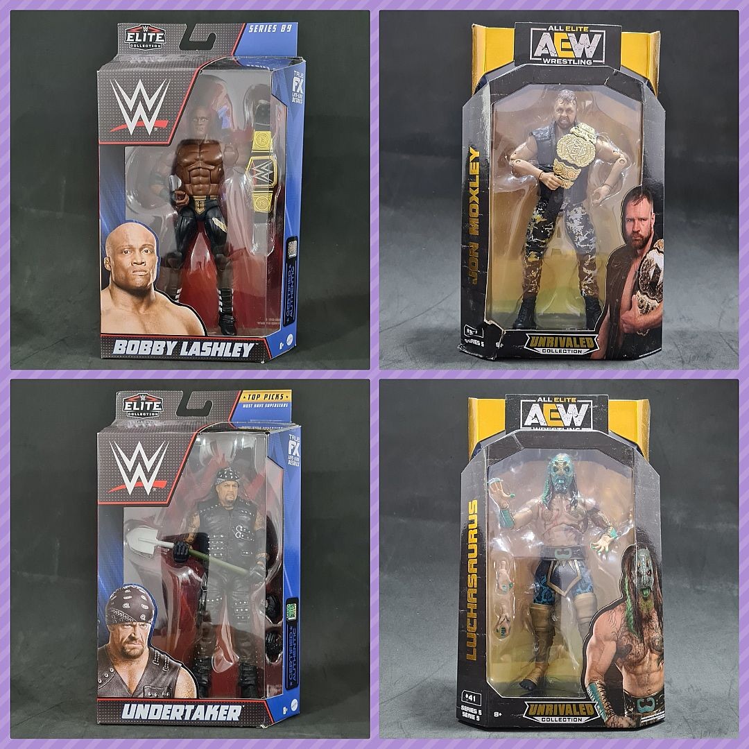 WWE & AEW Figures, Hobbies & Toys, Toys & Games on Carousell