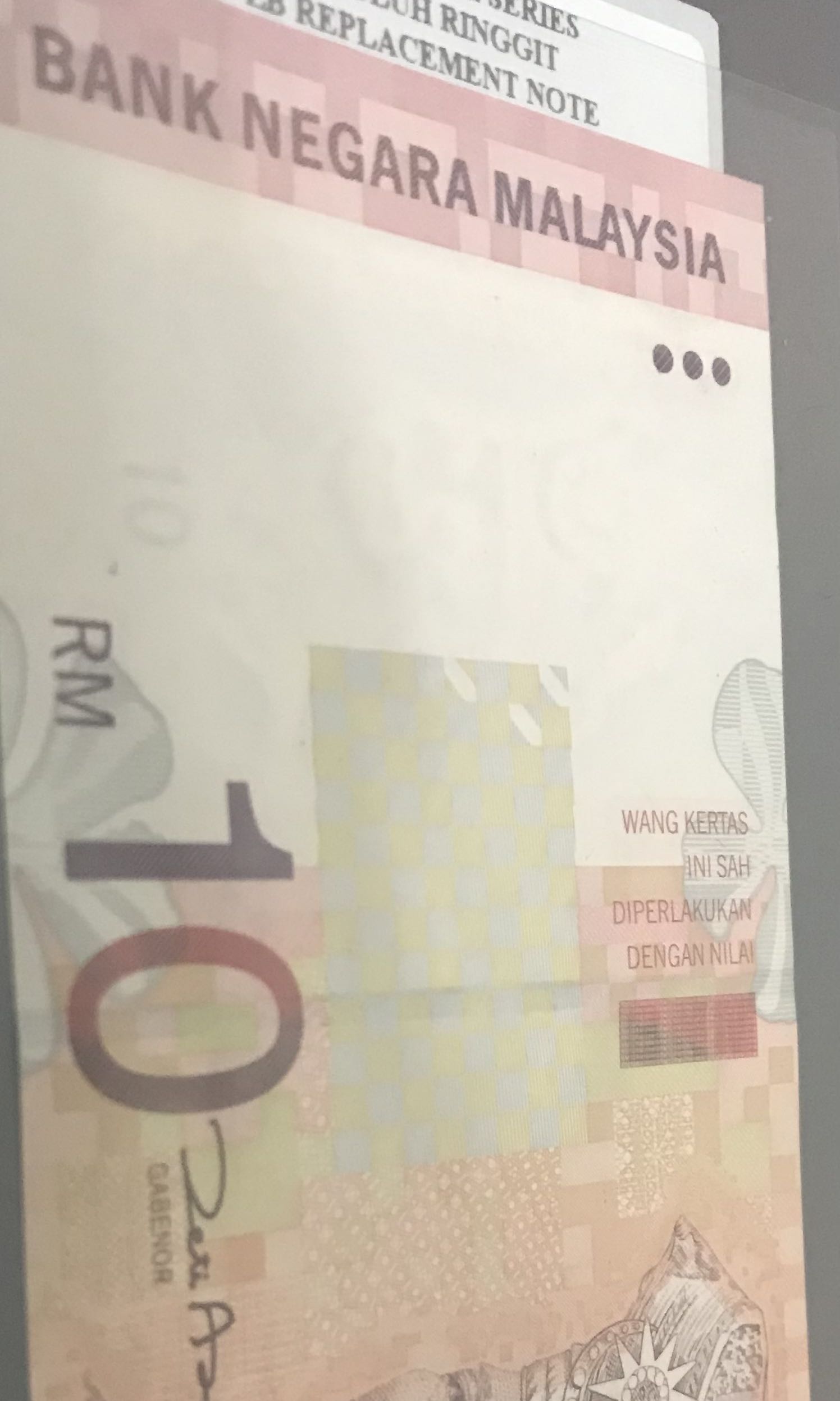 11th series RM 10 ringgit Replacement Banknote, Hobbies & Toys ...