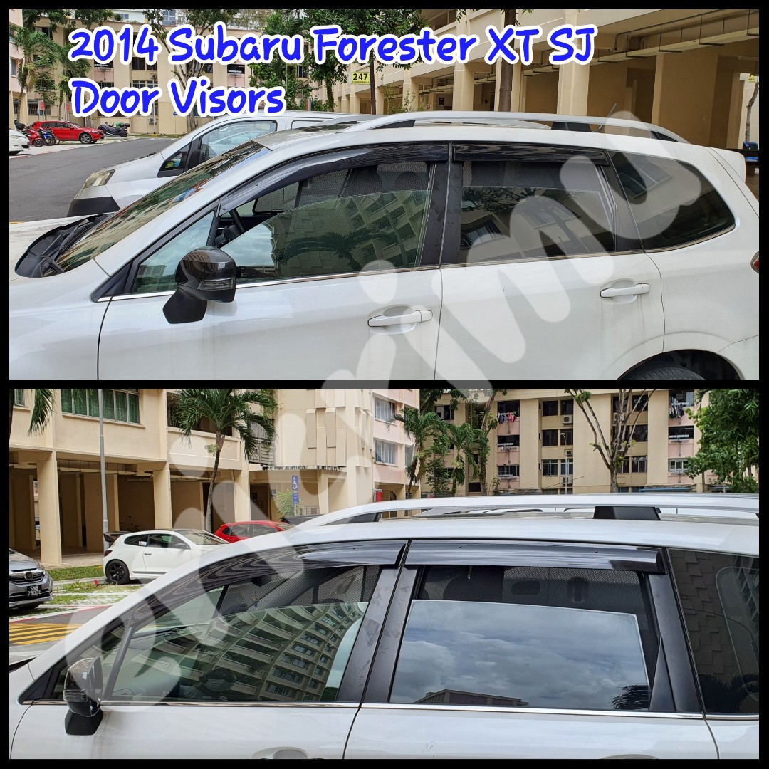 Subaru Door Window Visors - 2018-2023 XV, 2014-2023 Forester SJ / SK ...