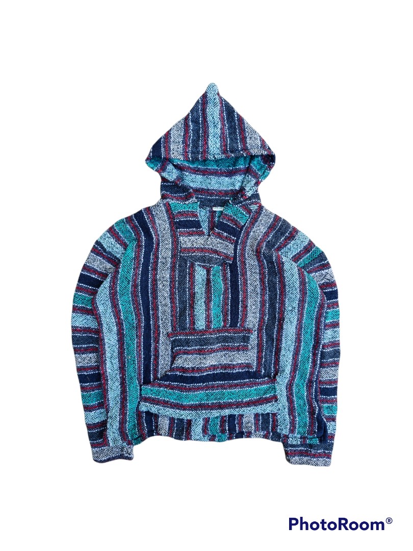 Vintage 90's Mexican Baja Rug Jacket, Men's Fashion, Coats, Jackets and ...