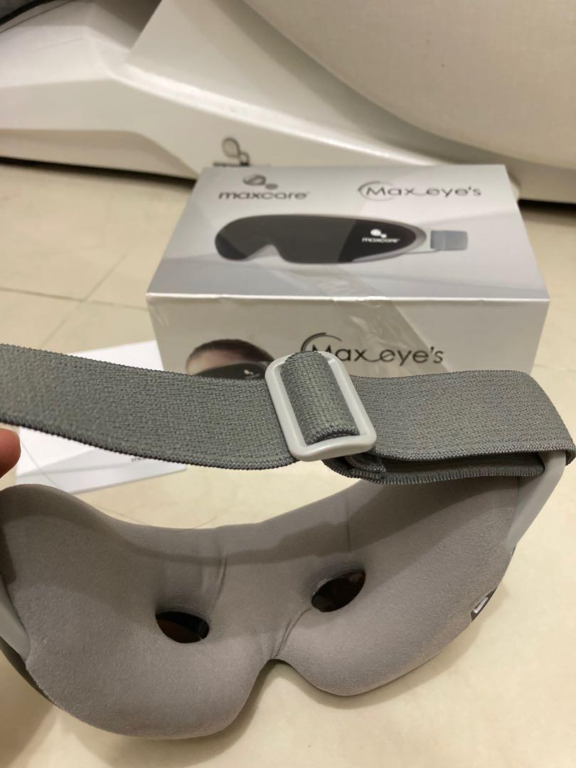 99% New Maxcare Max Eye’s 眼部按摩器 Eyes Massage Device, 健康及營養食用品, 按摩紓緩用品 ...