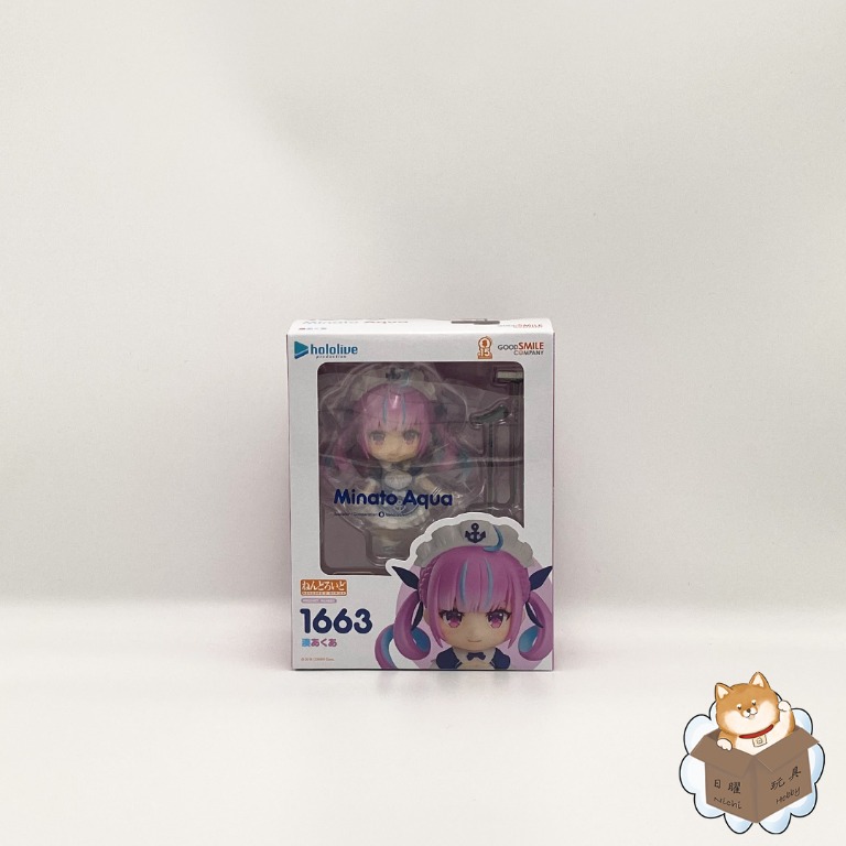 [現貨] [日版] Goodsmile GSC 黏土人 Nendoroid 《Hololive Production》 1663 湊阿庫婭, 興趣及遊戲, 玩具 & 遊戲類 - Carousell