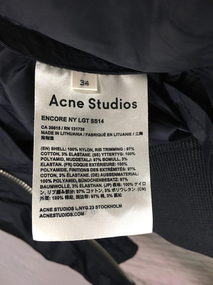 Acne Studio Encore Struct Bomber Jacket, Women's Fashion, Coats, Jackets and Outerwear on Carousell