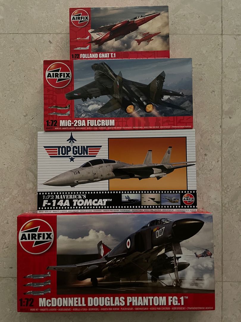 Airfix fighter jets 1:72 models, Hobbies & Toys, Memorabilia ...