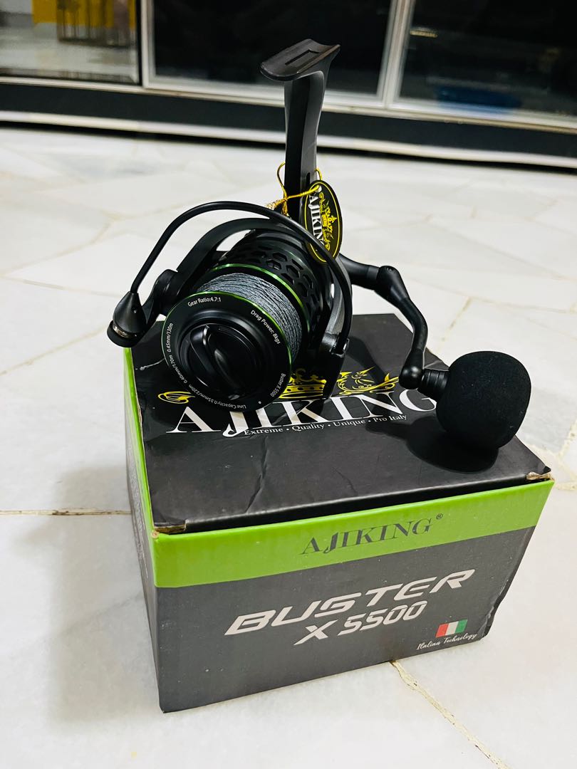 Ajiking Buster X 5500, Sports Equipment, Sports & Games, Billiards & Bowling on Carousell
