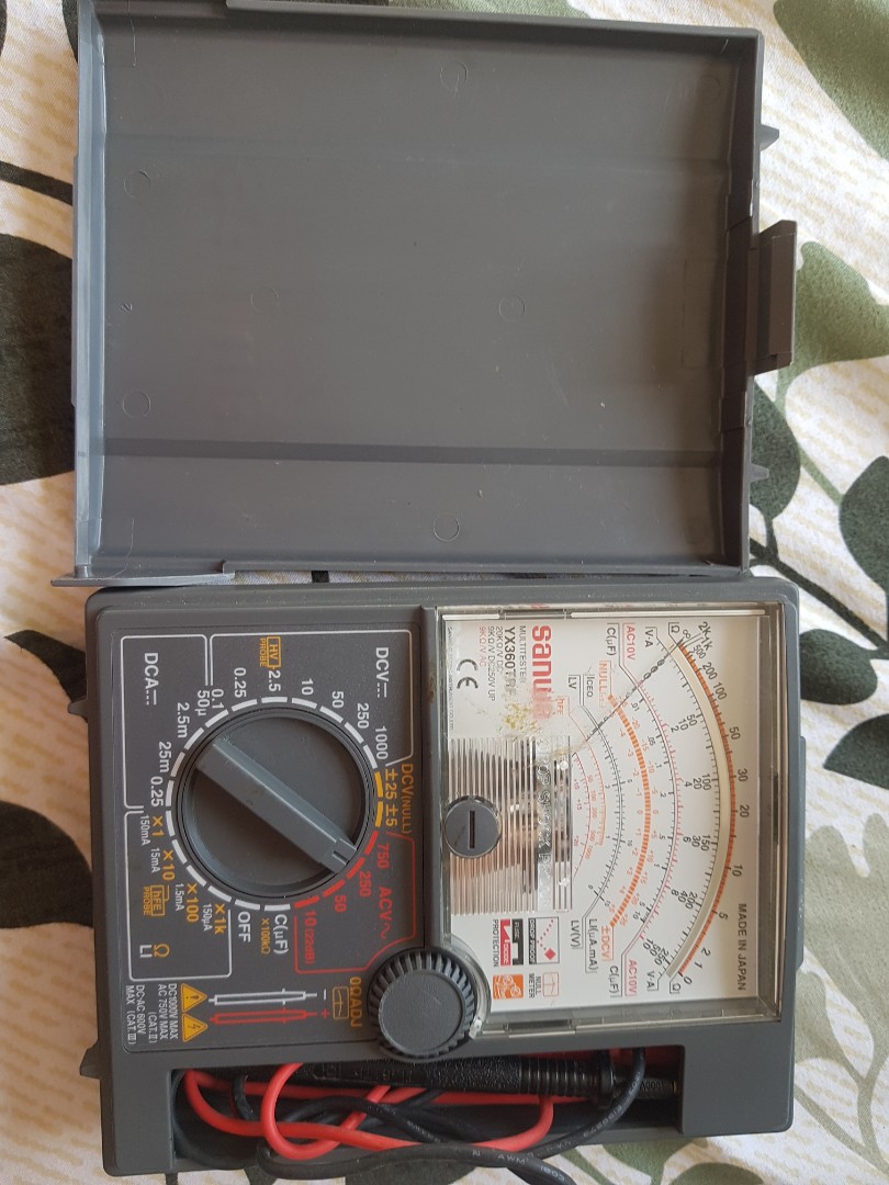 Analog Multitester SANWA YX360TRF, Commercial & Industrial, Industrial ...