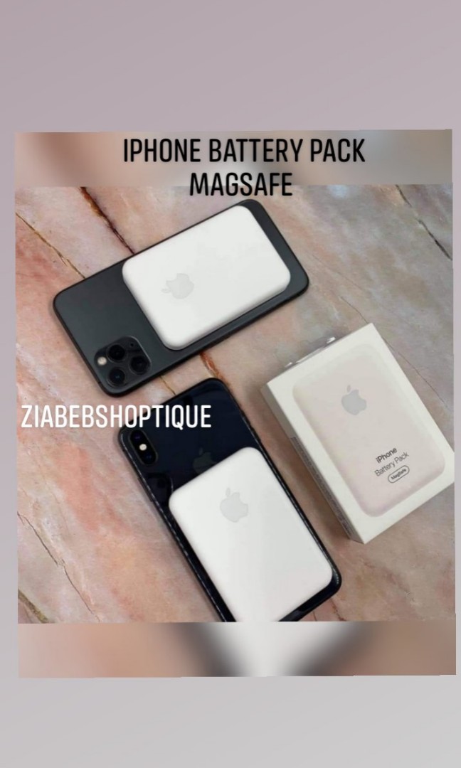APPLE BATTERY PACK for iphone battery pack magsafe, Mobile Phones ...