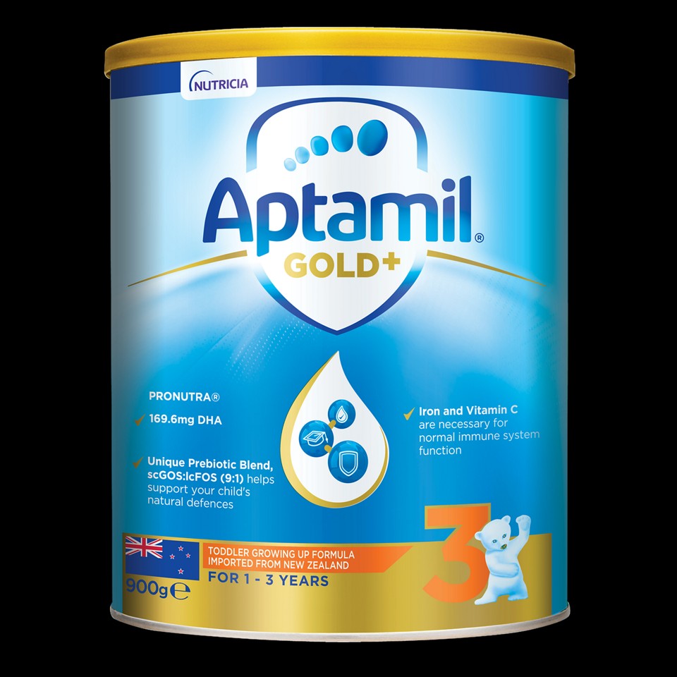 AptaAdvantage Aptamil® Gold+ Stage 3 Toddler Growing Up Formula (1-3 year olds), Babies & Kids ...