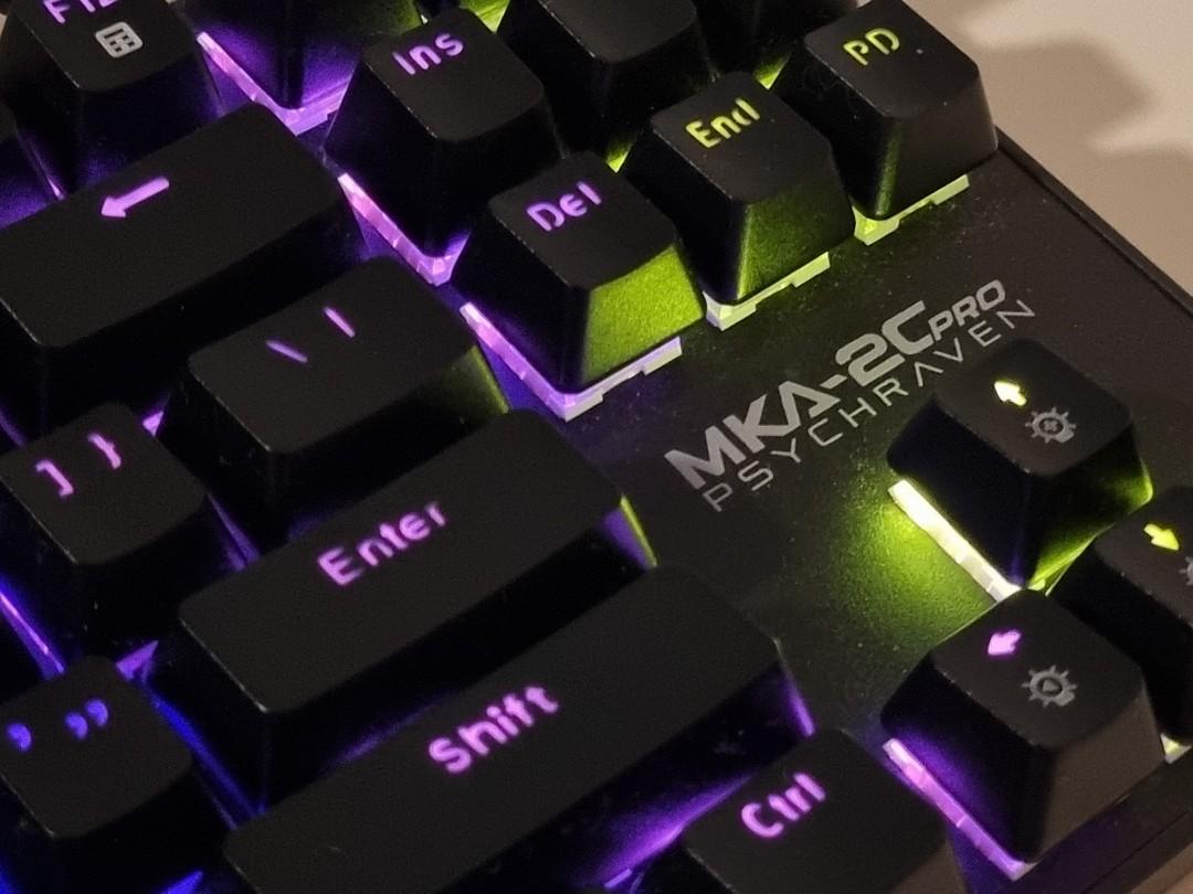 Armageddon Wired TKL Keyboard - PsychRaven MKA-2C PRO, Computers & Tech ...