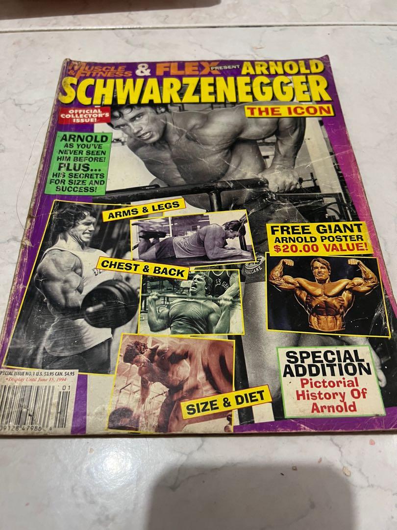 Arnold Schwarzenegger Magazine Collection, Hobbies & Toys, Books ...