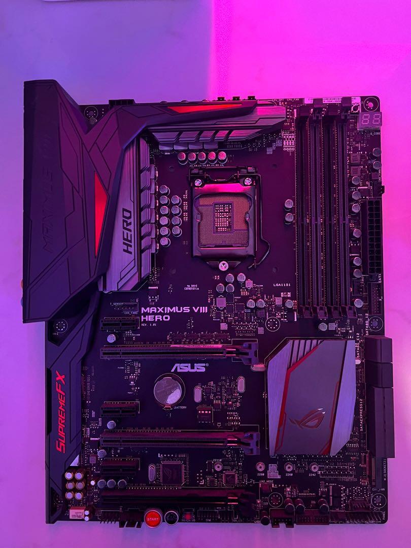Asus Maximus VIII Hero Computers Tech Parts Accessories Computer asus-maximus-viii-hero-computers-tech-parts-accessories-computer