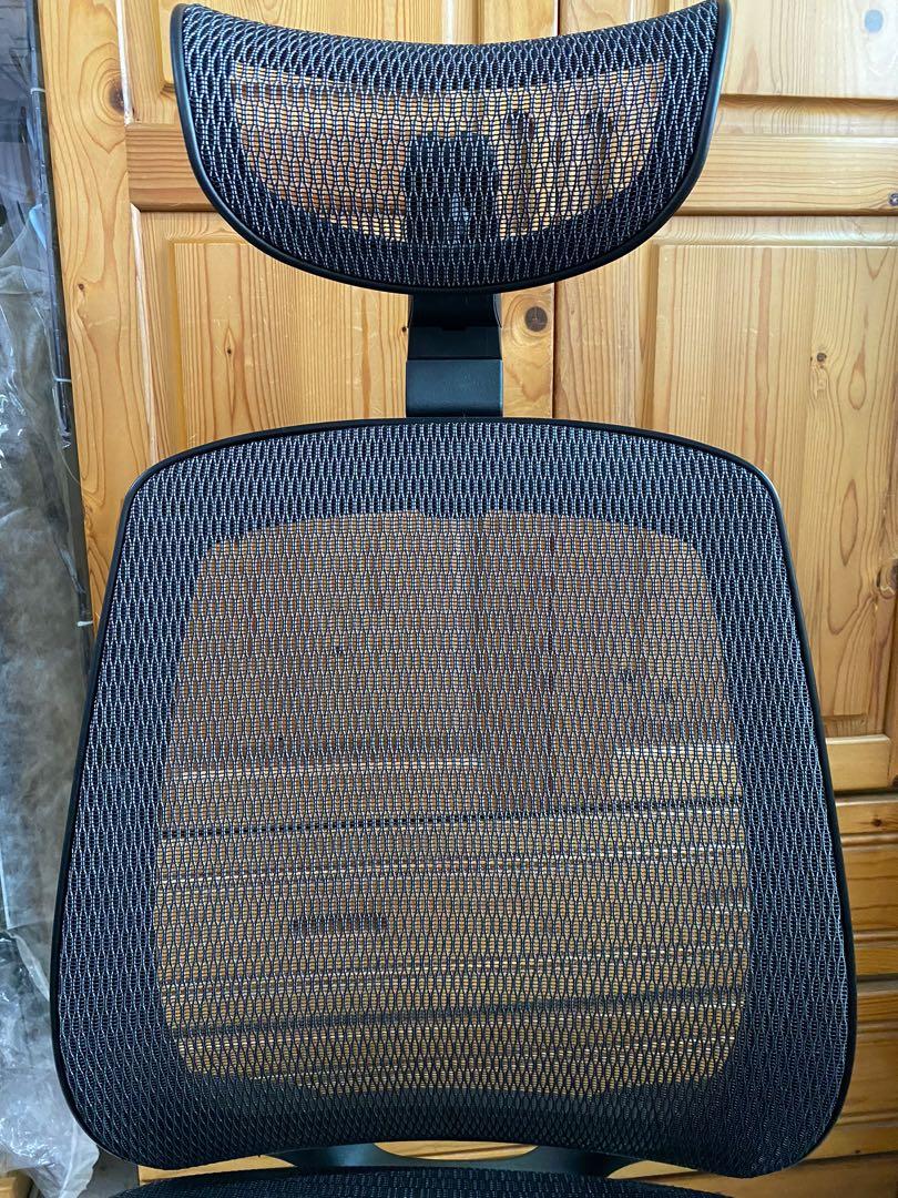 Bear™ 人體工學椅 BACKBONE 銀灰款, 家具及居家用品, 家具, 椅子在旋轉拍賣