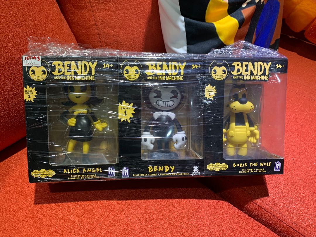 Bendy and the Ink Machine Collectible Figure Set, Hobbies & Toys, Toys ...