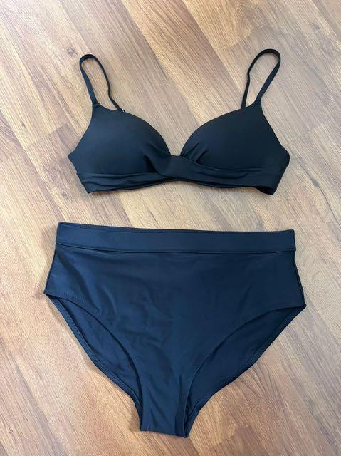 Black Bikini, Women's Fashion, Swimwear, Bikinis & Swimsuits on Carousell