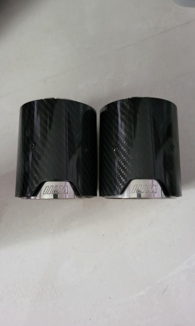 BMW M Performance real carbon fibre exhaust tips., Car Accessories ...