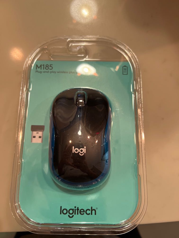 BNIB -Logitech M185 Wireless Mouse, Computers & Tech, Parts ...