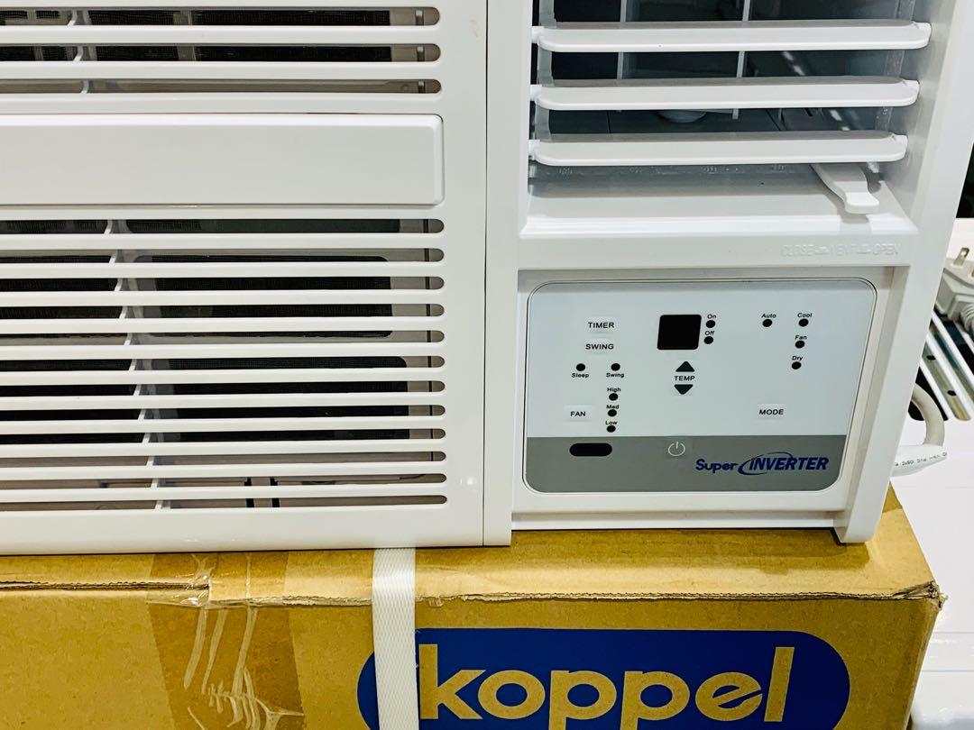 Brand New Koppel 1.0hp Window Type Super Inverter Aircon (FREE CIRCUIT ...