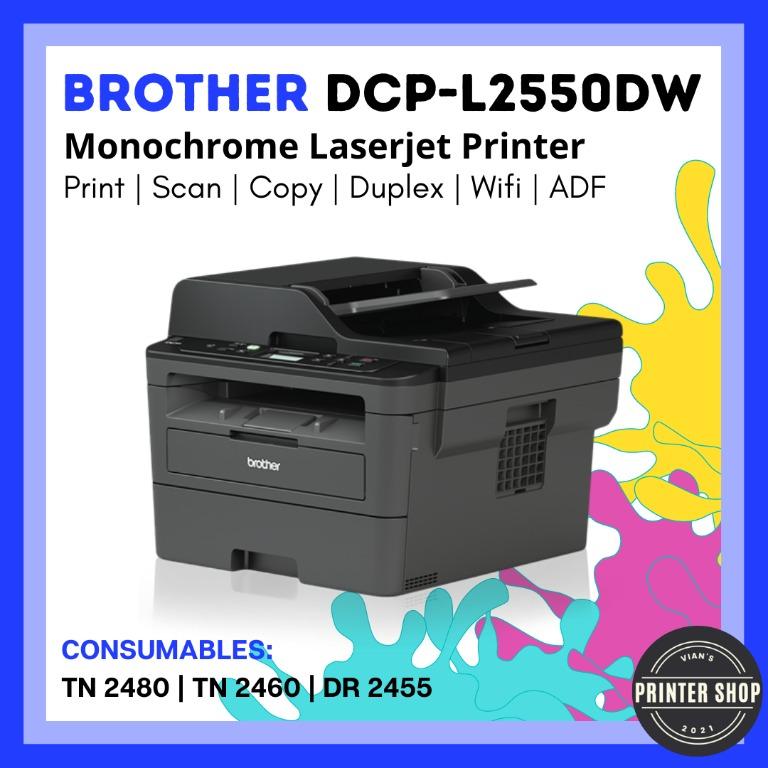Brother DCP-L2550DW Laser Printer / L2550 / 2550, Computers & Tech ...