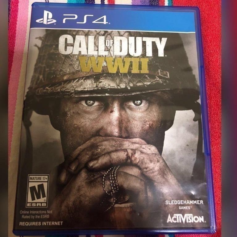Call of Duty WWII COD PS4 Playstation 4 Game WW2, Video Gaming, Video ...