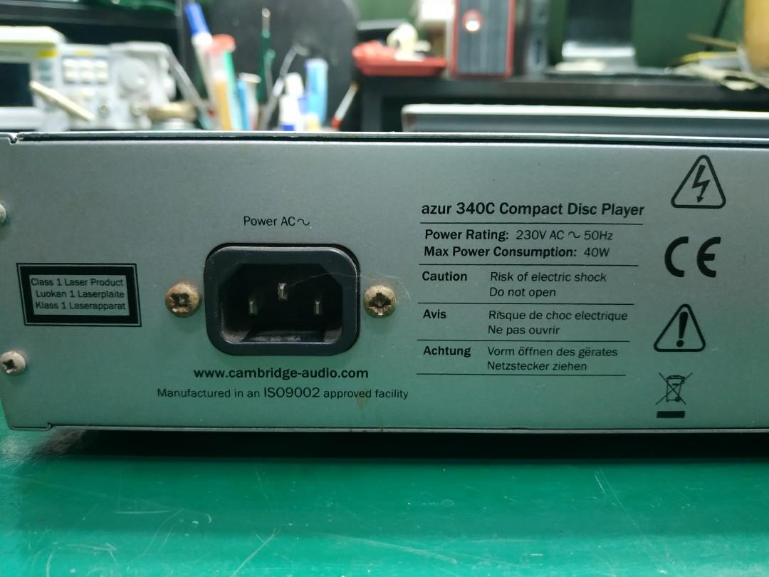 Cambridge Audio Azur 340c CD Player, Audio, Portable Music Players on ...