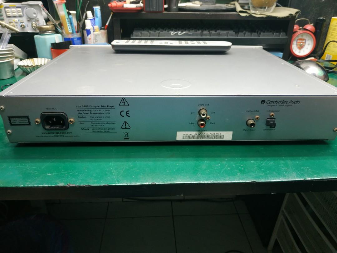 Cambridge Audio Azur 340c CD Player, Audio, Portable Music Players on ...