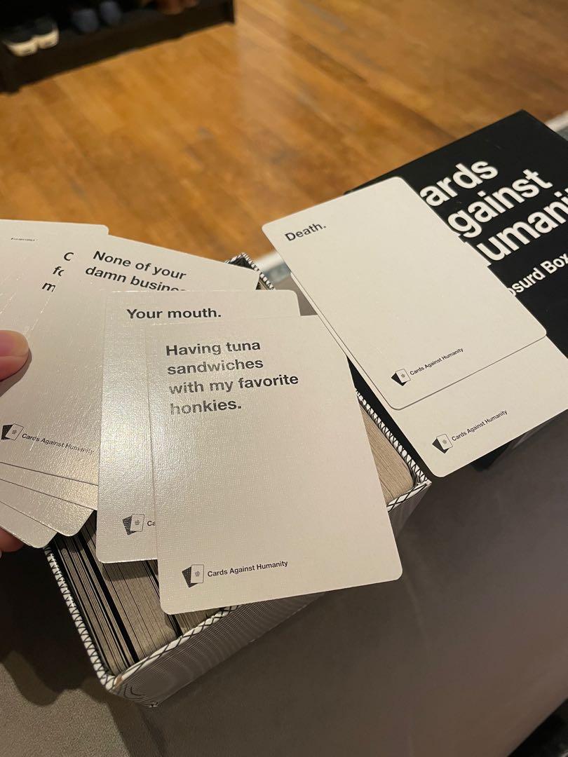 Cards Againts Humanity - Absurd Box, Hobbies & Toys, Toys & Games on ...