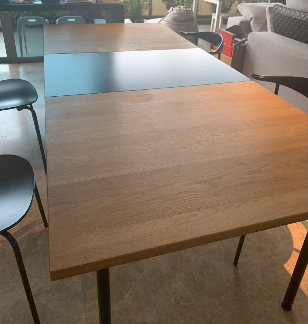 Carl Hansen CH322 Extendable Dining Table, Furniture & Home Living ...